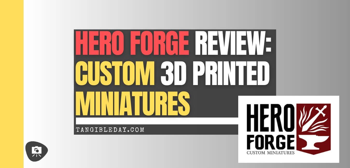 Hero Forge Review: Custom 3D Printed Miniatures (Close-Up Photos ...