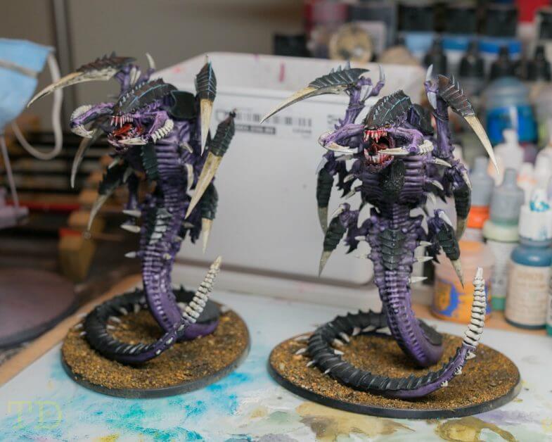 How to Paint Tyranids for Warhammer 40k (Painting Organic Models ...