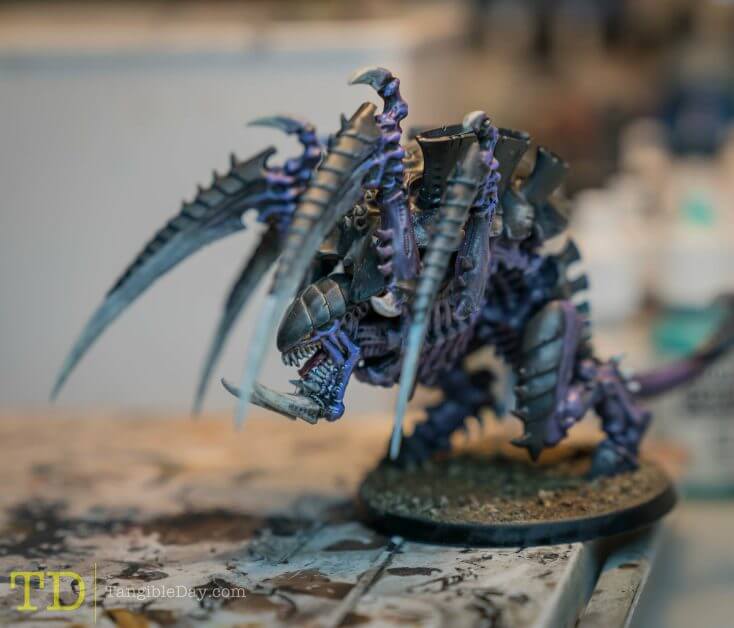 How to Paint Tyranids for Warhammer 40k (Painting Organic Models ...