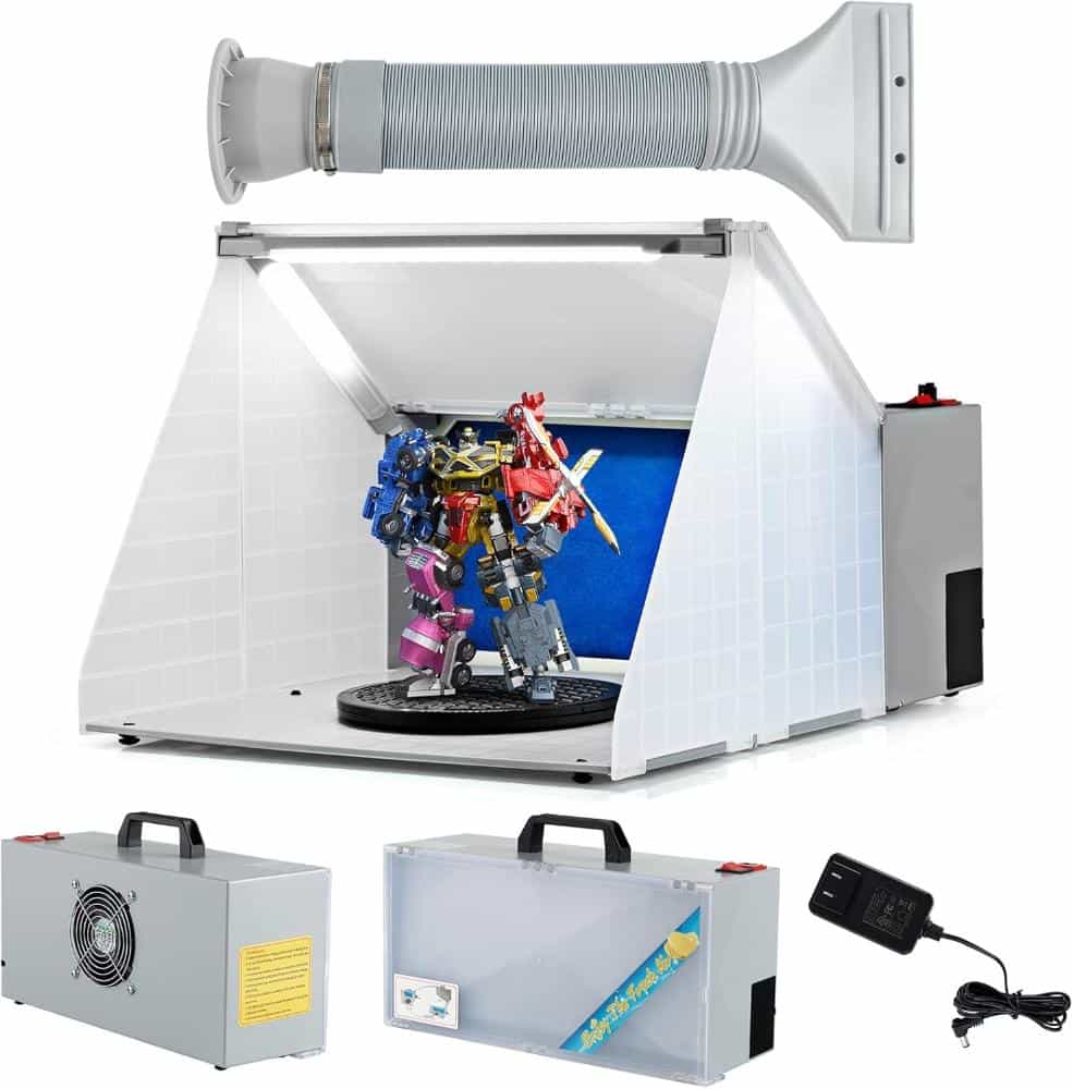 Top 10 Spray Booths for Airbrushing Miniatures and Models - Tangible Day