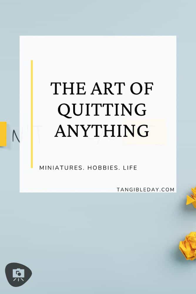 When It’s Time to Put Your Miniature Painting Project on Hold, Forever ...