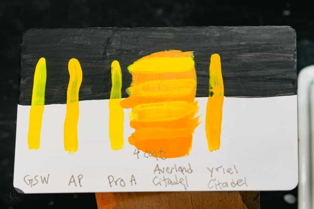 Top 5 Yellow Paints for Miniatures: A Comparison and Guide - Tangible Day